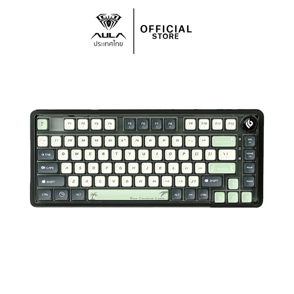 AULA F75 GASKET MECHANICAL KEYBOARD - AULA THAILAND