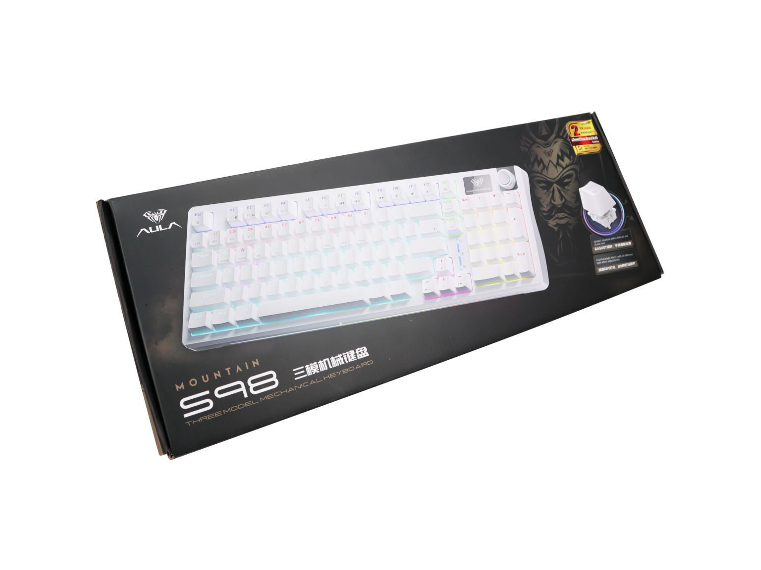 AULA S98 GASKET MECHANICAL KEYBOARD - AULA THAILAND