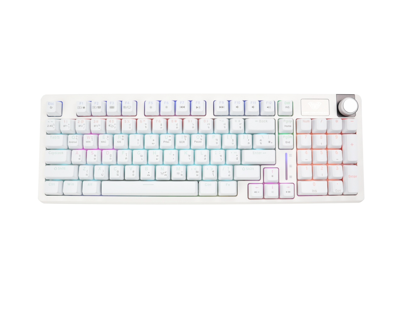 AULA S98 GASKET MECHANICAL KEYBOARD - AULA THAILAND